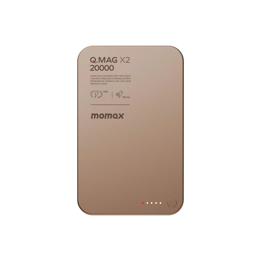 Momax Q.Mag X2 Magnetic Gen 2 Wireless Power Bank 20000mAh | Shopee ...