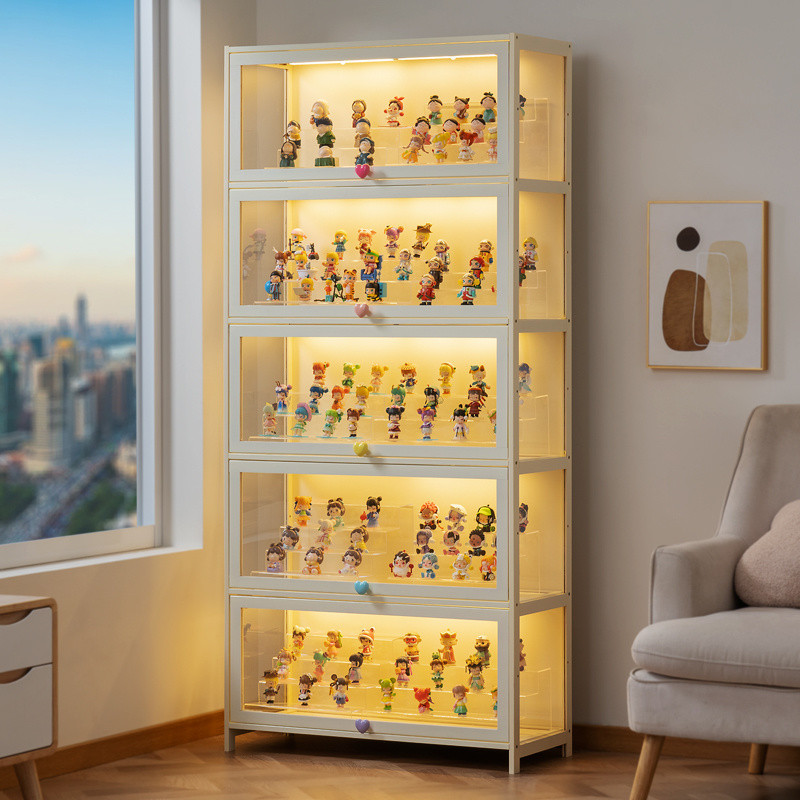Handheld Model Display Cabinet Acrylic Transparent Dustproof Cabinet ...