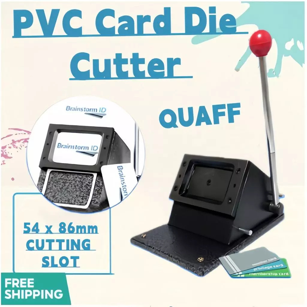 QUAFF PVC Card DIE CUTTER ID Size 54×86mm | Shopee Philippines