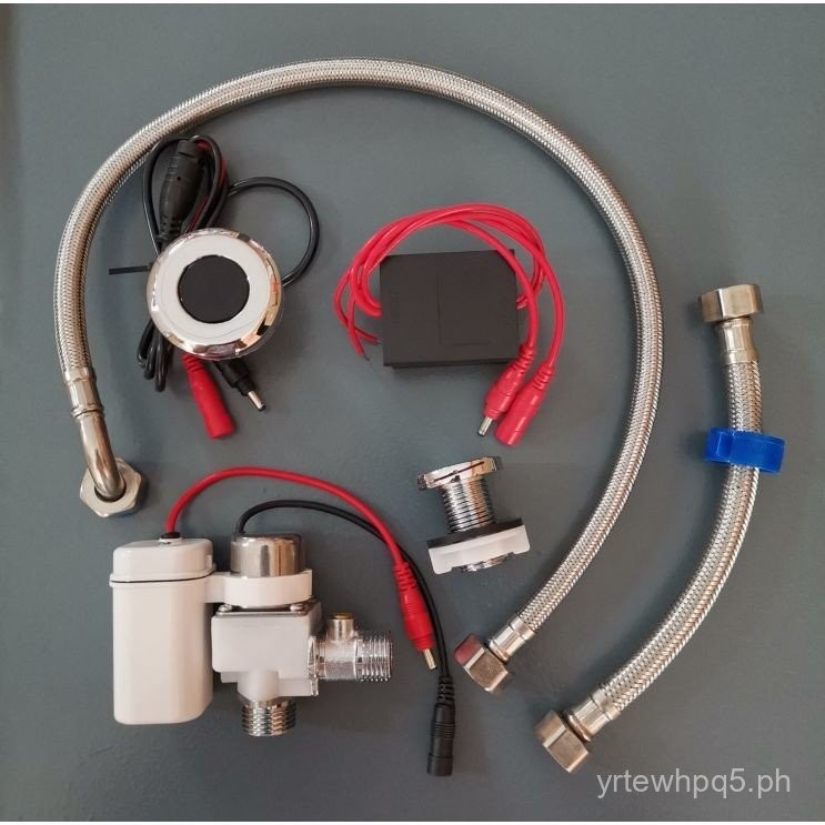 Round Head Sensor Urinal Accessories Automatic Urinal Flusher Solenoid ...