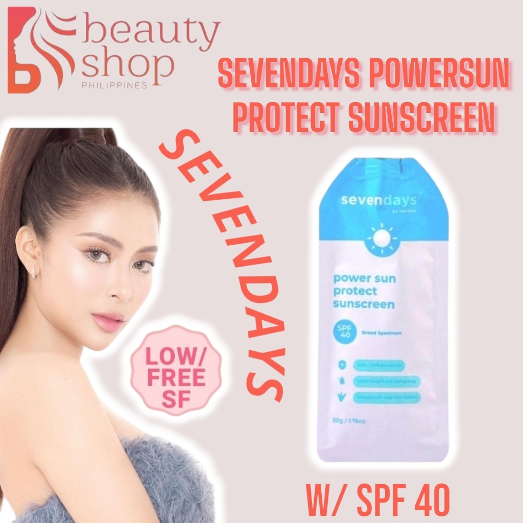 Sevendays by Herskin Power Sun Protect Sunscreen with Spf 40 | 50g ...