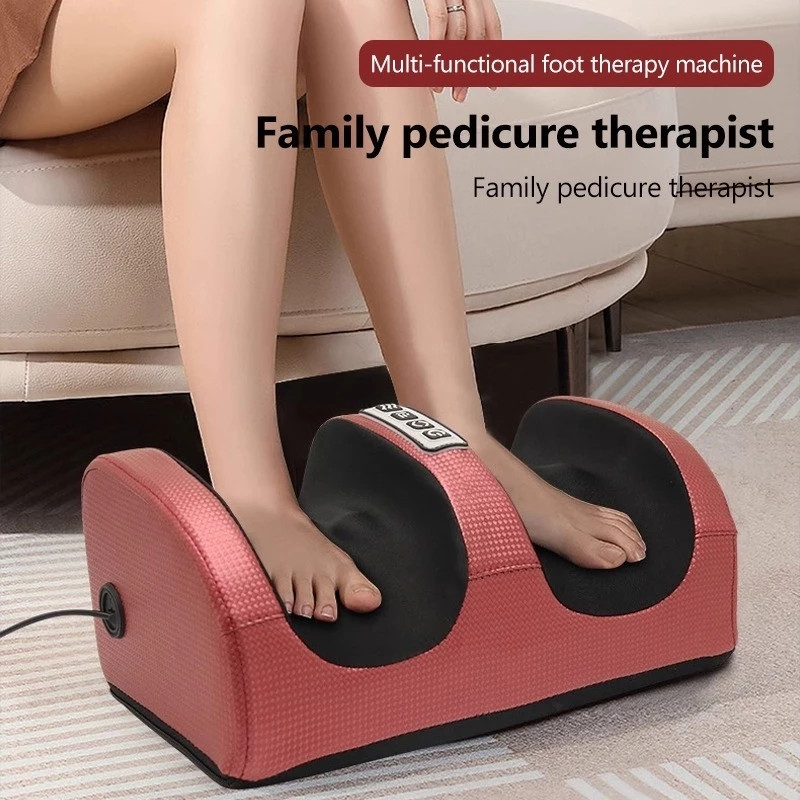 Electric Foot heating Leg Relax Massager Acupoint Machine Remote ...