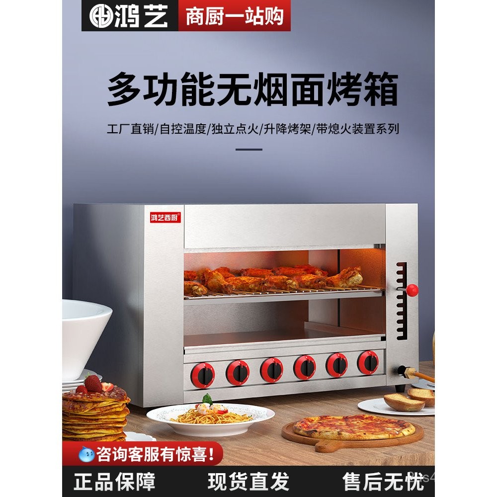 Hongyi Gas Stove Commercial Gas Sun Oven Infrared Japanese Style Fish ...
