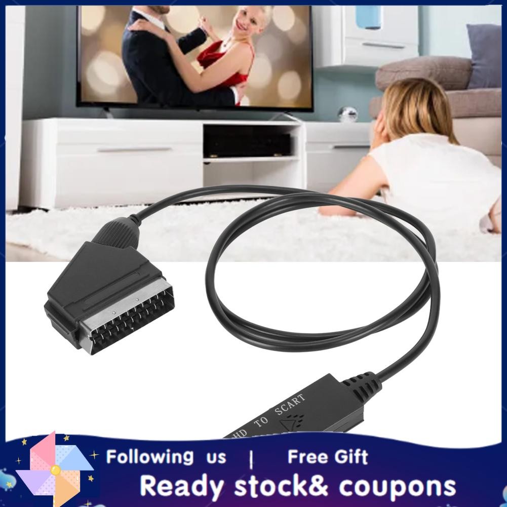 Xiyijia to SCART Cable HD Digital Video Scart Converter Adapter for TV ...
