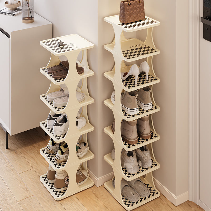 shoe box Shoe Rack At Home Door Simple Indoor Multi-layer Shelf ...
