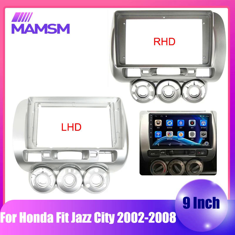 9inch 2 Din Car Radio DVD Installation Dashboard Suitable for Honda Fit ...
