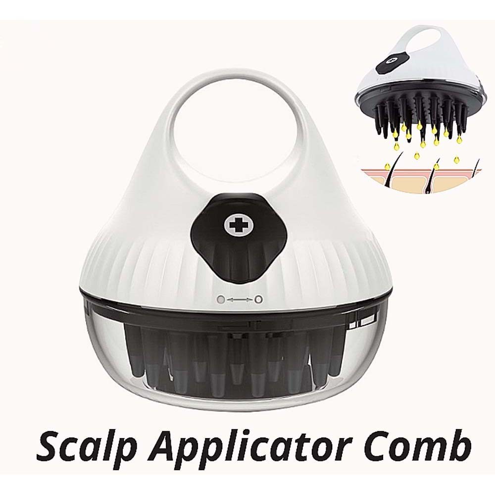 Scalp Applicator Liquid Guide Comb Hair Growth Serum Oil Apply Head ...