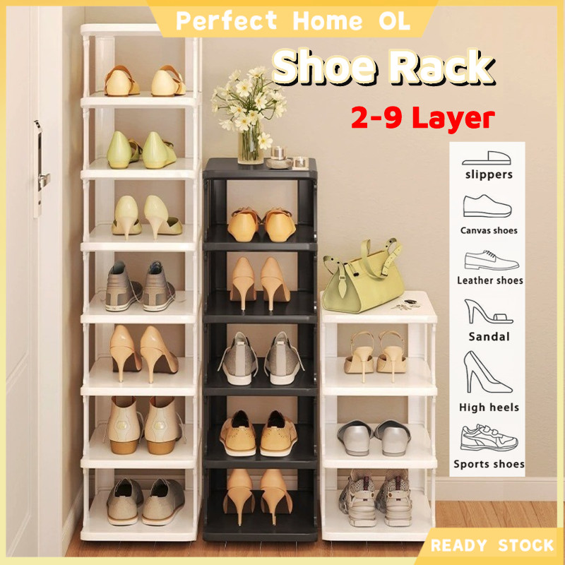 Multi-tier Shoe Rack Simple Storage Rack for Dormitory Bedroom DIY Shoe ...