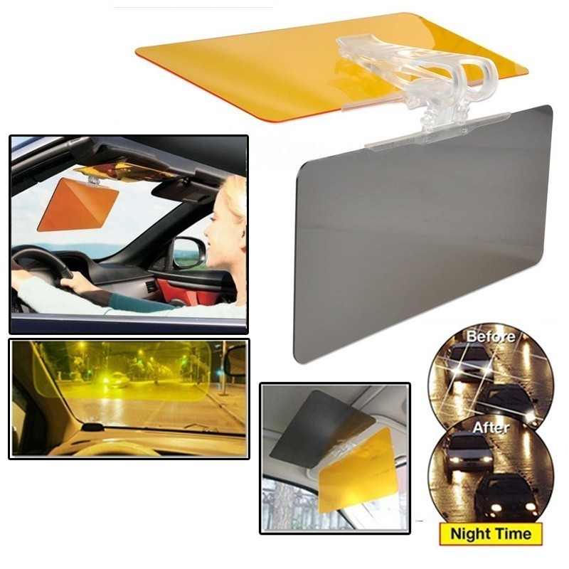 Car Driver Sun Visor Shade Goggles Day Night Anti-dazzle Eyes ...