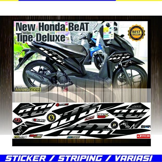 Sticker / LIS MOTORCYCLE STICKER HONDA BEAT DELUXE NEW ISS CBS-MOTIF ...