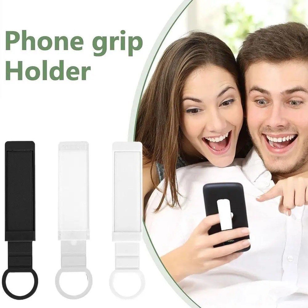 Phone Grip Portable Telescopic Finger Strap Bracket Universal Silicone ...