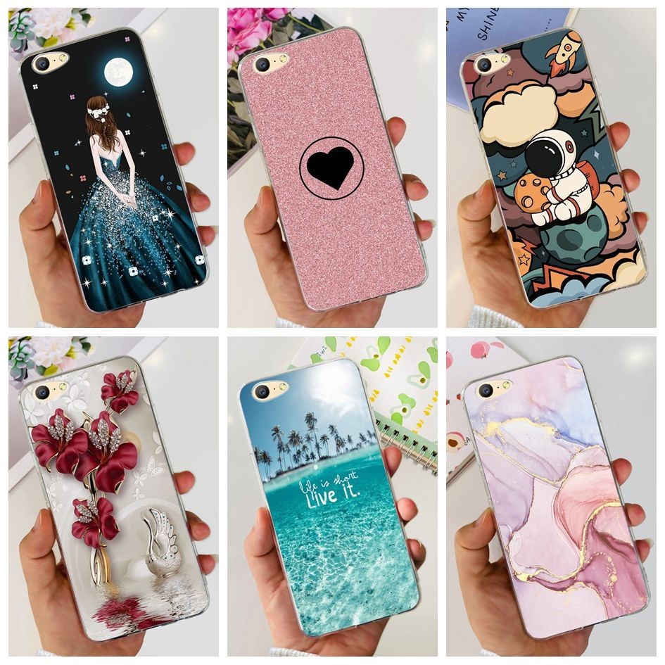 For OPPO A57 2016 CPH1701 Casing New Fashion Marble Printed Case Soft ...