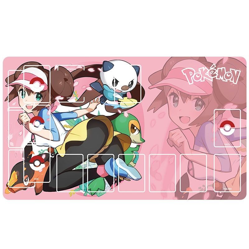 Pokémon Battle Card Mat Customizable Single-player PTCG Desk Mat ...