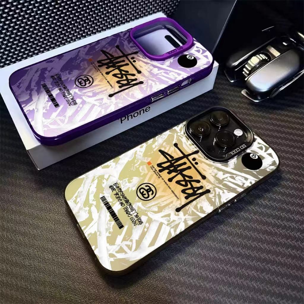Trendy Creative Silicone Hard Case Compatible for IPhone15 14 13 12 11 ...