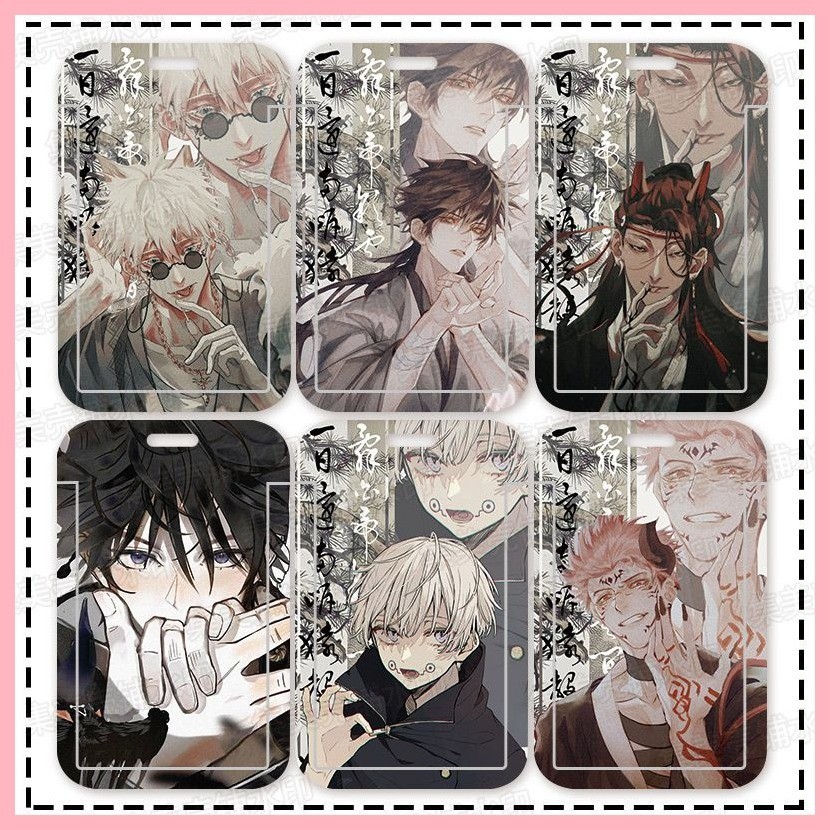 Card Holder Jujutsu Kaisen Gojo Satoru Gojo Gojo Satoru Spell Fighting ...