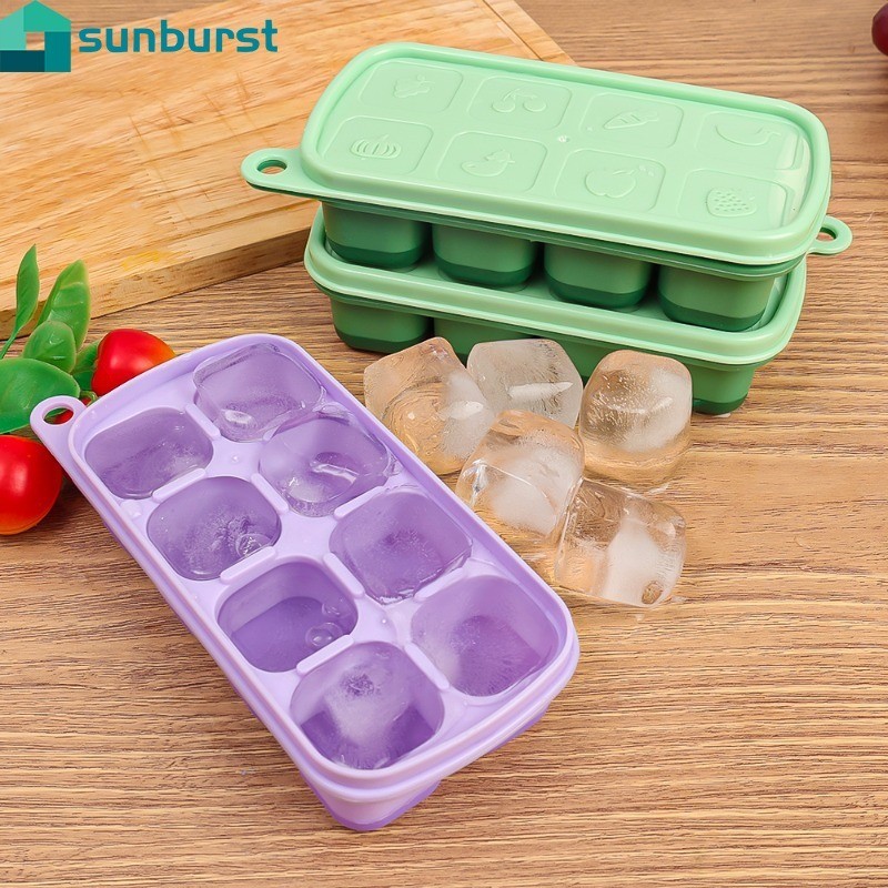 Ice Cube Mold - For Ice Beer Drinks - Easy Fall Off - Kitchen Tools ...