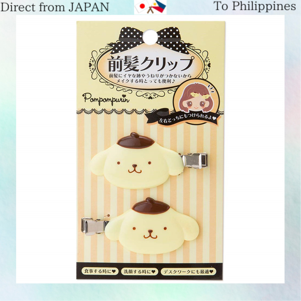 Sanrio Pom Pom Purin Bangs Clip Approx. 6 x 1 x 3.5 cm ABS Resin N-1506 ...