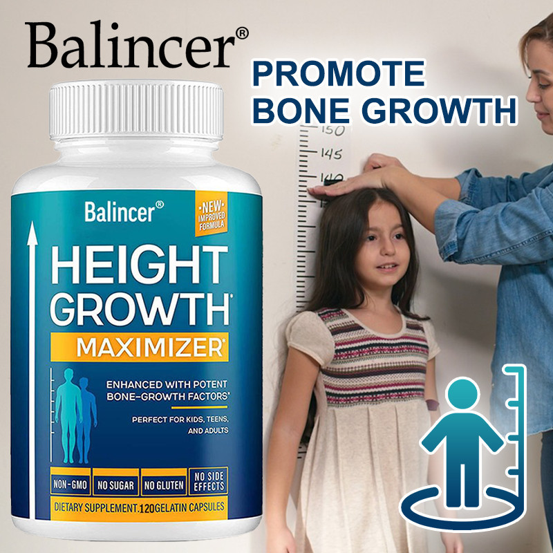 Balincer Height Growth Maximizer - Natural Height Booster Vitamins for ...