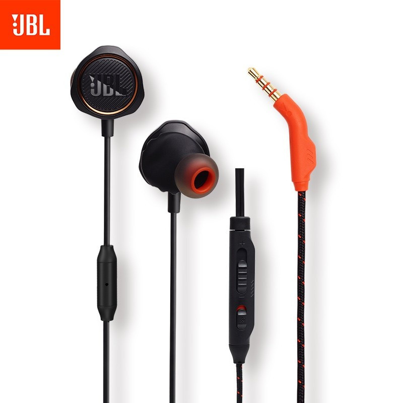 JBL QUANTUM 50 3.5mm Wired In-ear Gaming Earphone Q50 E-sports Headset ...