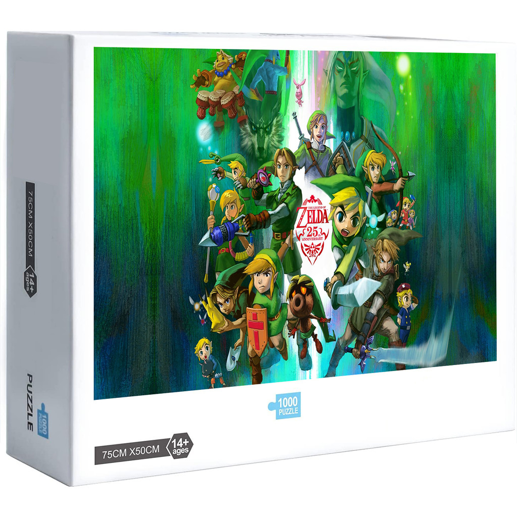New The Legend of Zelda 300 500 1000 Pieces Jigsaw Puzzle Home ...