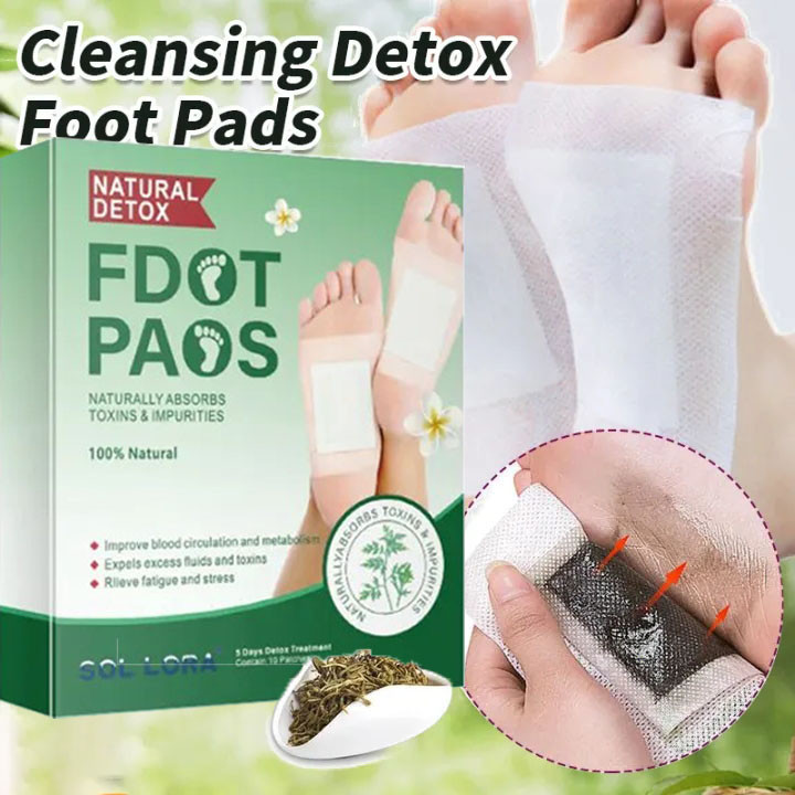 Stress Relief Detox Deep Cleansing Detox Foot Patch for Better Sleeping ...
