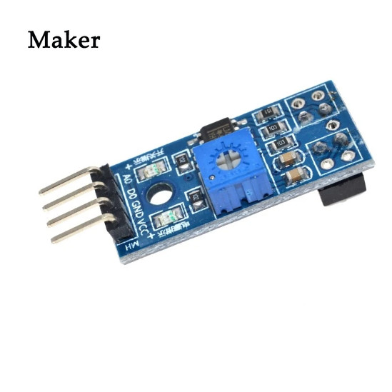 TCRT5000 Infrared Reflective IR Photoelectric Switch Barrier Line Track ...