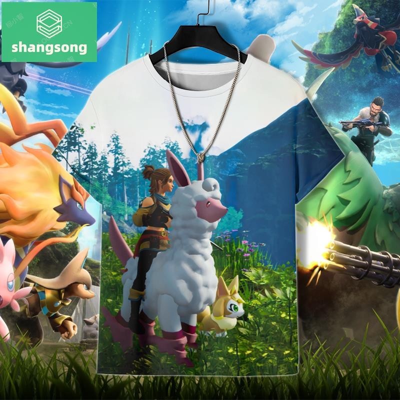 2024 Palworld Baju Tshirt Lelaki Thailand Viral Palworld - Steam Game ...