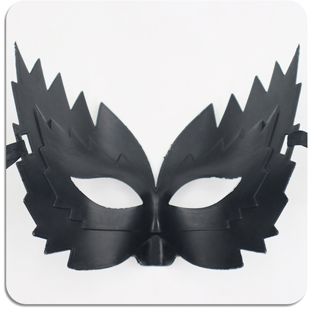 Vintage Mask Men Plastic Masquerade Mask Performance Horror Funny Party ...
