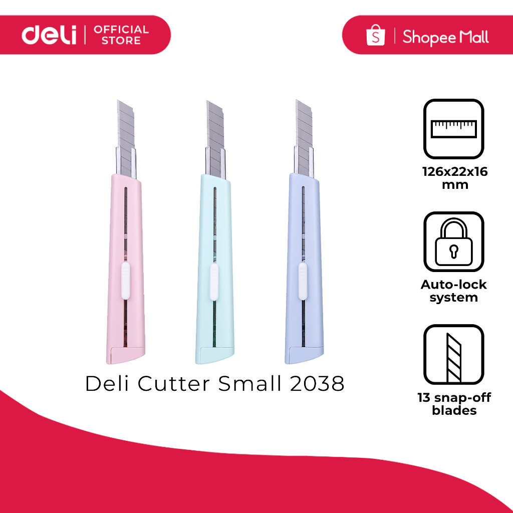 Deli 2038 Cutter Small | Shopee Philippines