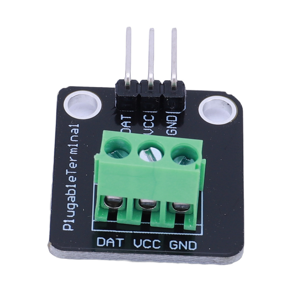 DS18B20 Temperature Sensor Board with Waterproof Probe Plugable ...