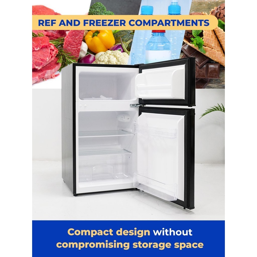 Astron RF235 Two Door Refrigerator - 3.5 cubic feet | Top Freezer ...