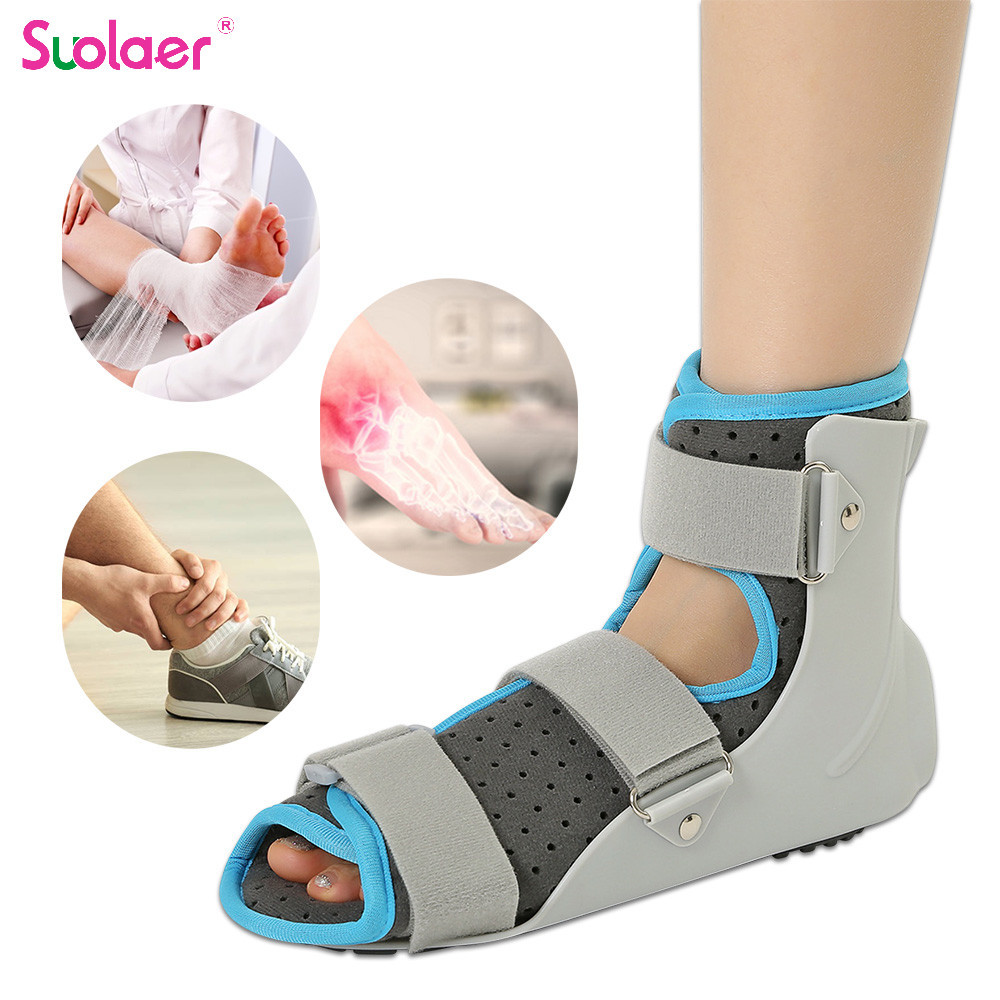 Breathable Hook and Loop Injury Recovery Adjustable Ankle Fixation ...