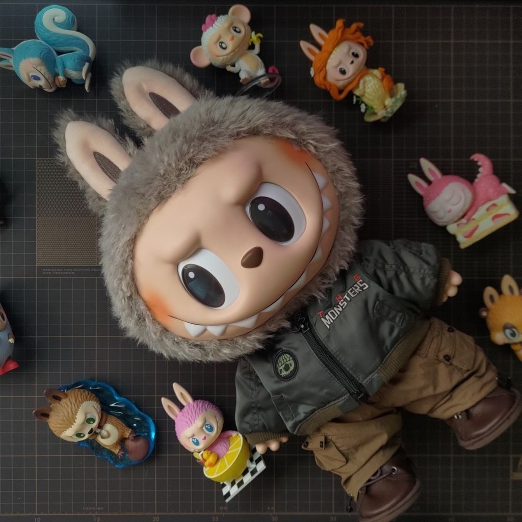 P POPMART labubu labubu Vinyl Face Second Generation Series Mystery Box ...