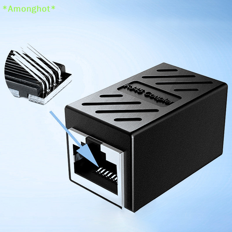 Amonghot> RJ45 Connector Network Extender Female To Female Ethernet ...