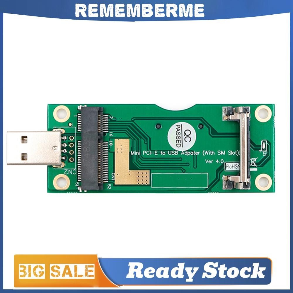 Mini PCI-E to USB Adapter with SIM 8Pin Card Slot for WWAN/LTE Module ...