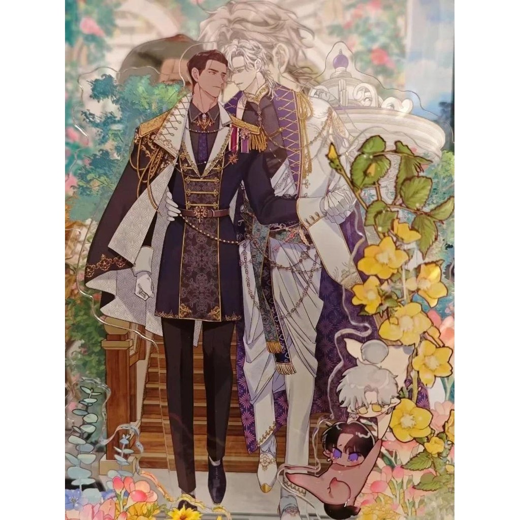 Smyrna and Capri Anime Acrylic Stand Theo Peserus Seram Marita Desktop ...
