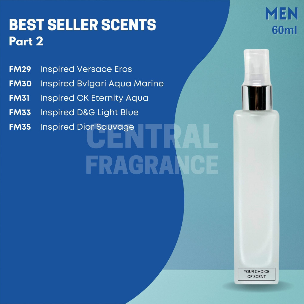 ☸ COD - (PART 2) 60ml Oil Based Perfume for MEN by CENTRAL FRAGRANCE ...