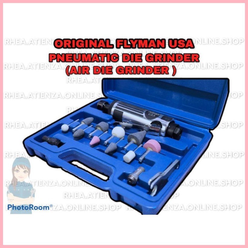Flyman Pneumatic Die Grinder ( Air Die Grinder ) 1/4 & 1/8 Shanks ...