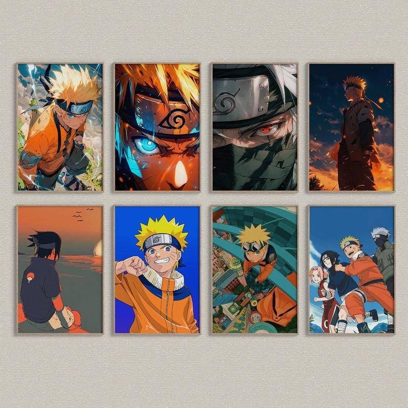 Anime Characters Canvas Prints Posters Anime Ninja Poster Poster ...