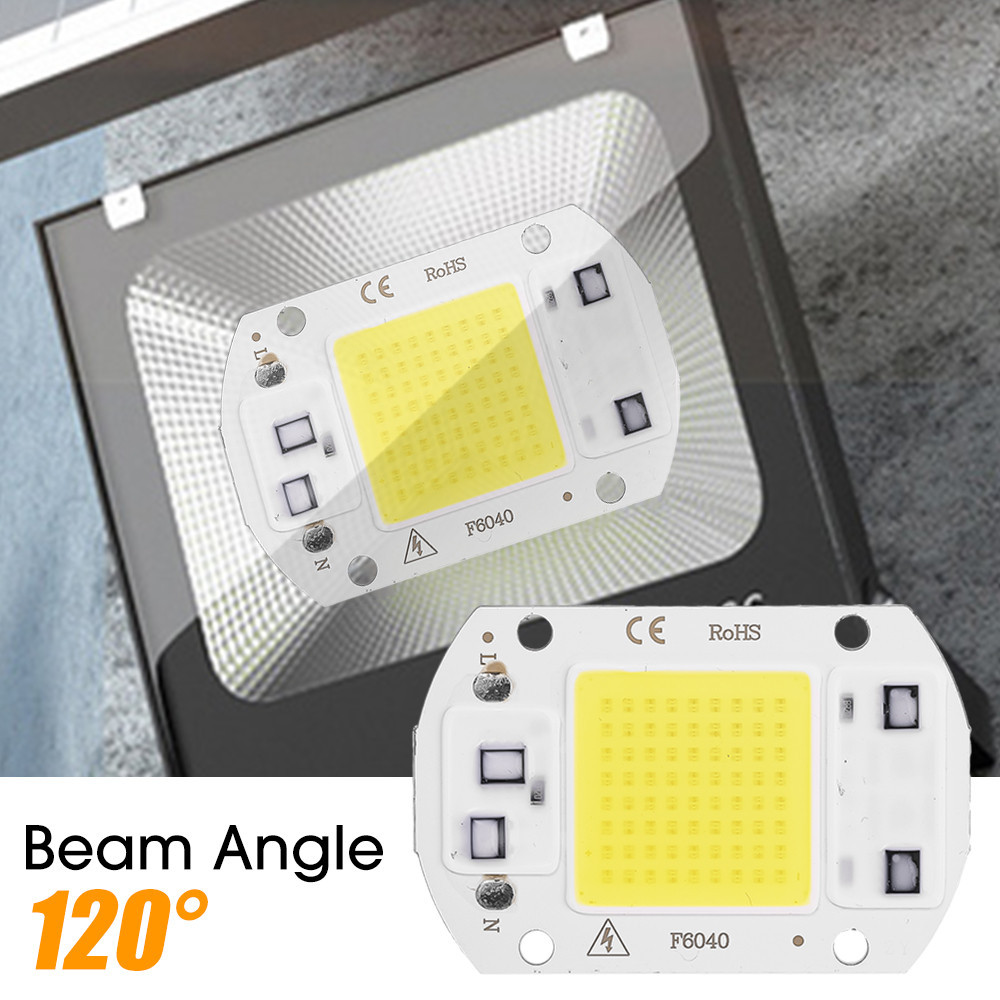 110V 220V COB Chip 20W 30W 50W Spotlight Bulb/No Need Driver LED Lamp ...