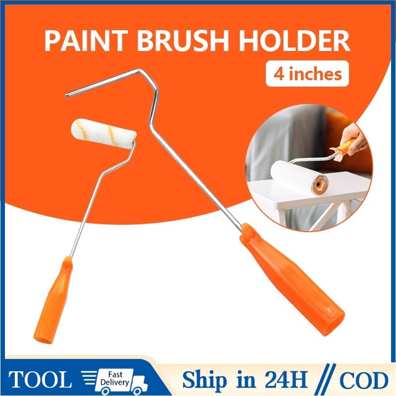 4inch Baby Roller paint roller Cotton and Foam With HandleCotton refill ...