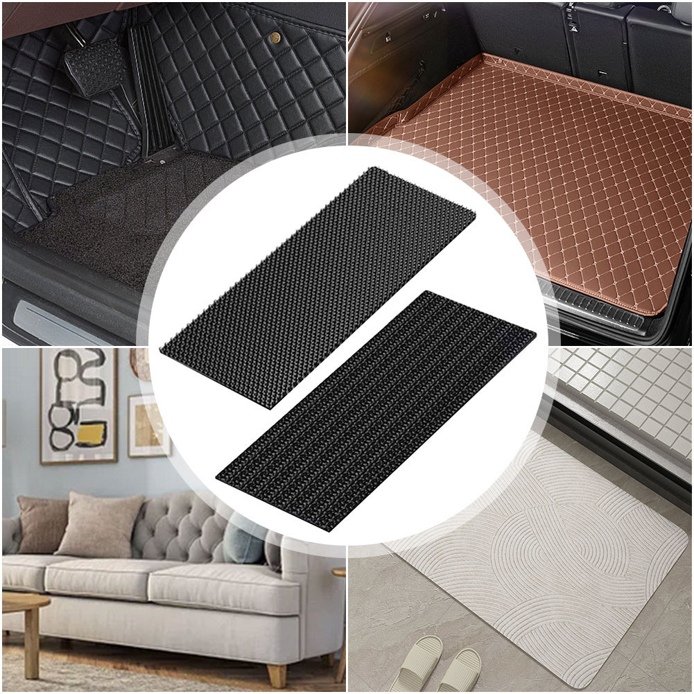 2Pcs Car Carpet Fixed Patches Anti Skid Mats Grip Tape Sticker for Car ...