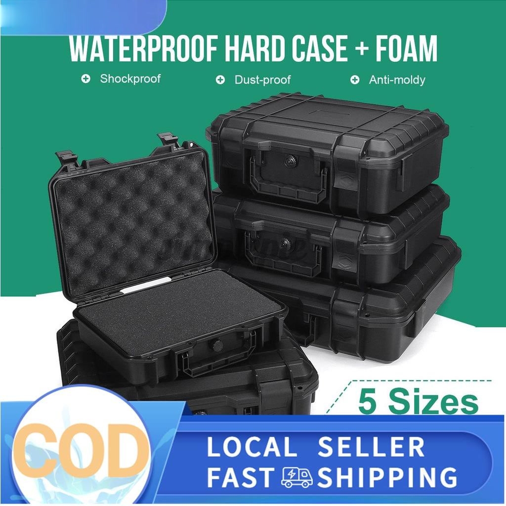Waterproof Portable Hard Carry Protective Tool Case Shockproof Storage ...