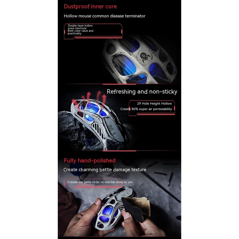 Gravastar Planet Cocoon Breaking Mouse M2 M1 Pro Wireless Gaming Mouse ...