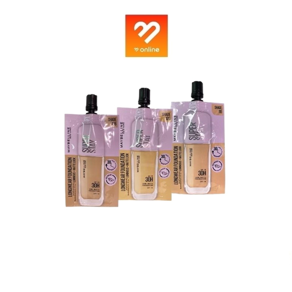 [Sachet] Maybelline Super Stay Lumi-Matte Foundation Superstay Lumi ...