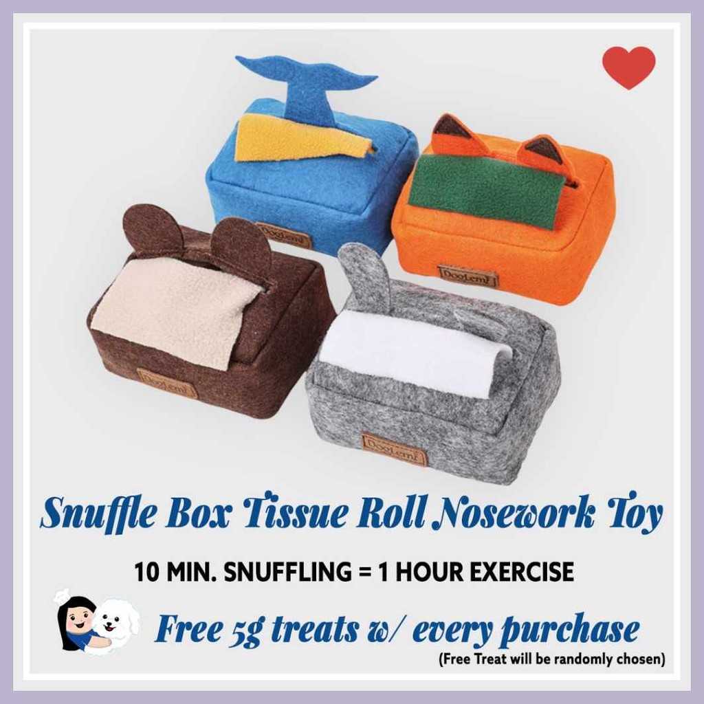 Tissue=o'Roll[V/Box>t)Snuffle}y)Nosework}zo)Toy}nY)for}AH)Dogs}XU)(Free ...
