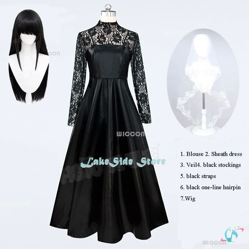 Order Ms. Osaragi Cosplay Anime Sakamoto Days Manga Black Dress ...