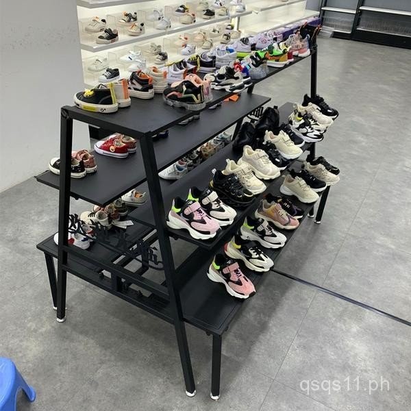 Clothing Store Island Display Cabinet Mall Accessories Display Cabinet ...