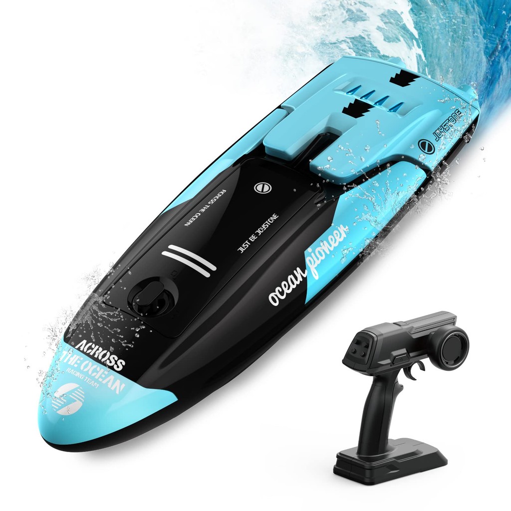 DEERC Radio Controlled Boat, High Speed Boat, Equipped with Turbine ...