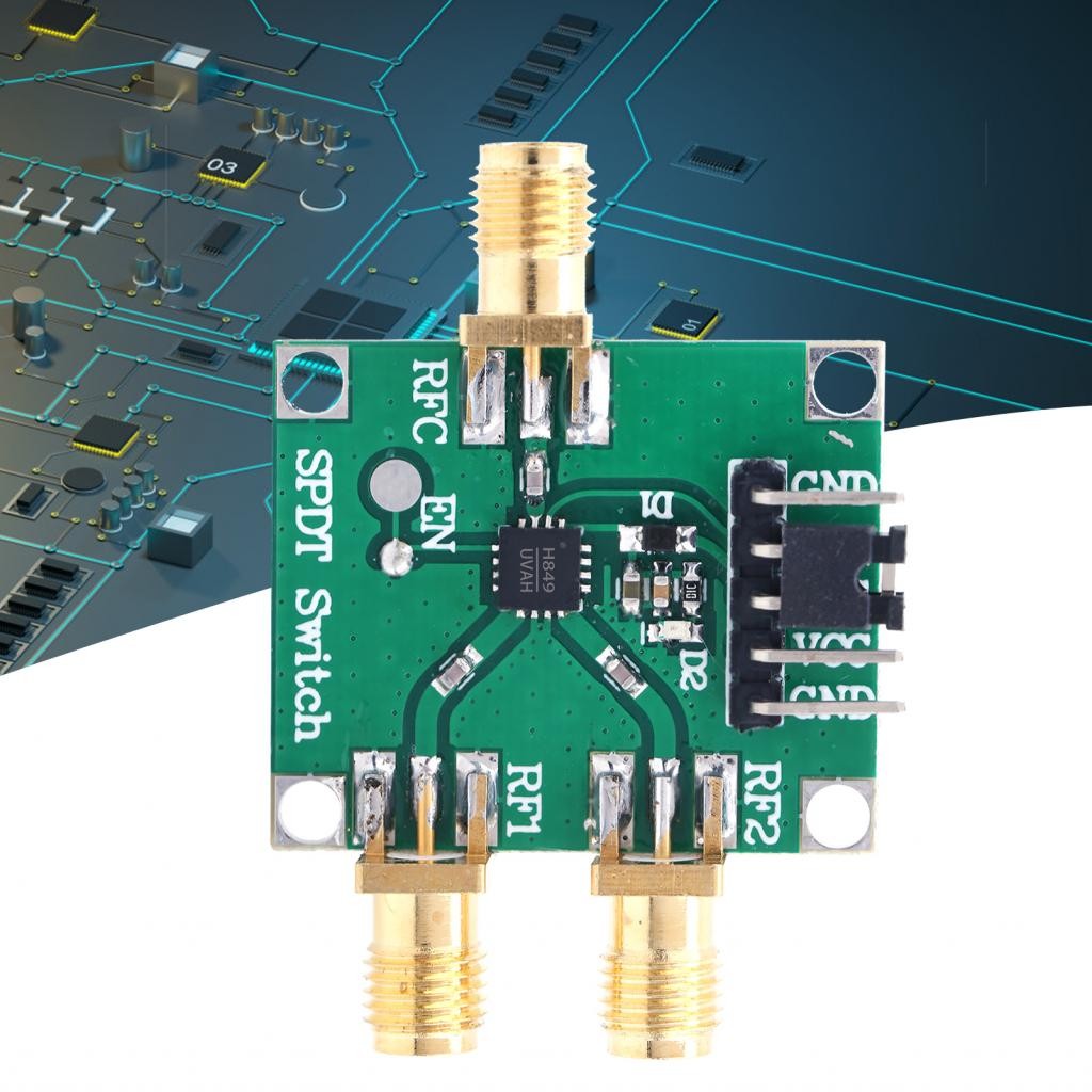 Iuxishop 3 to 5V RF Switch Module Receiver Amplifier PCB Pole Double ...